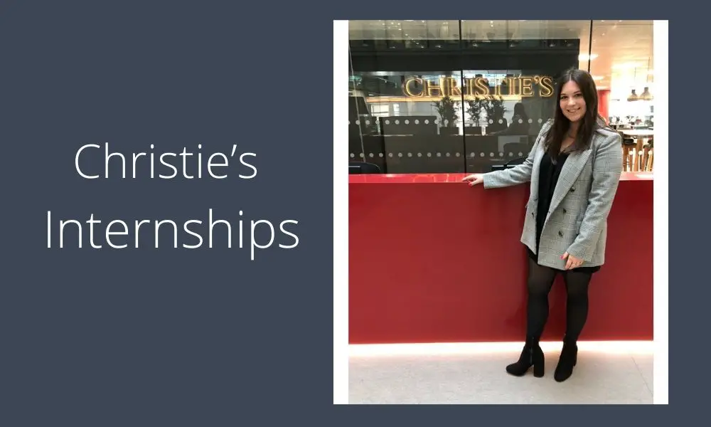 Christie’s Internships - 2022 2023 Big Internships